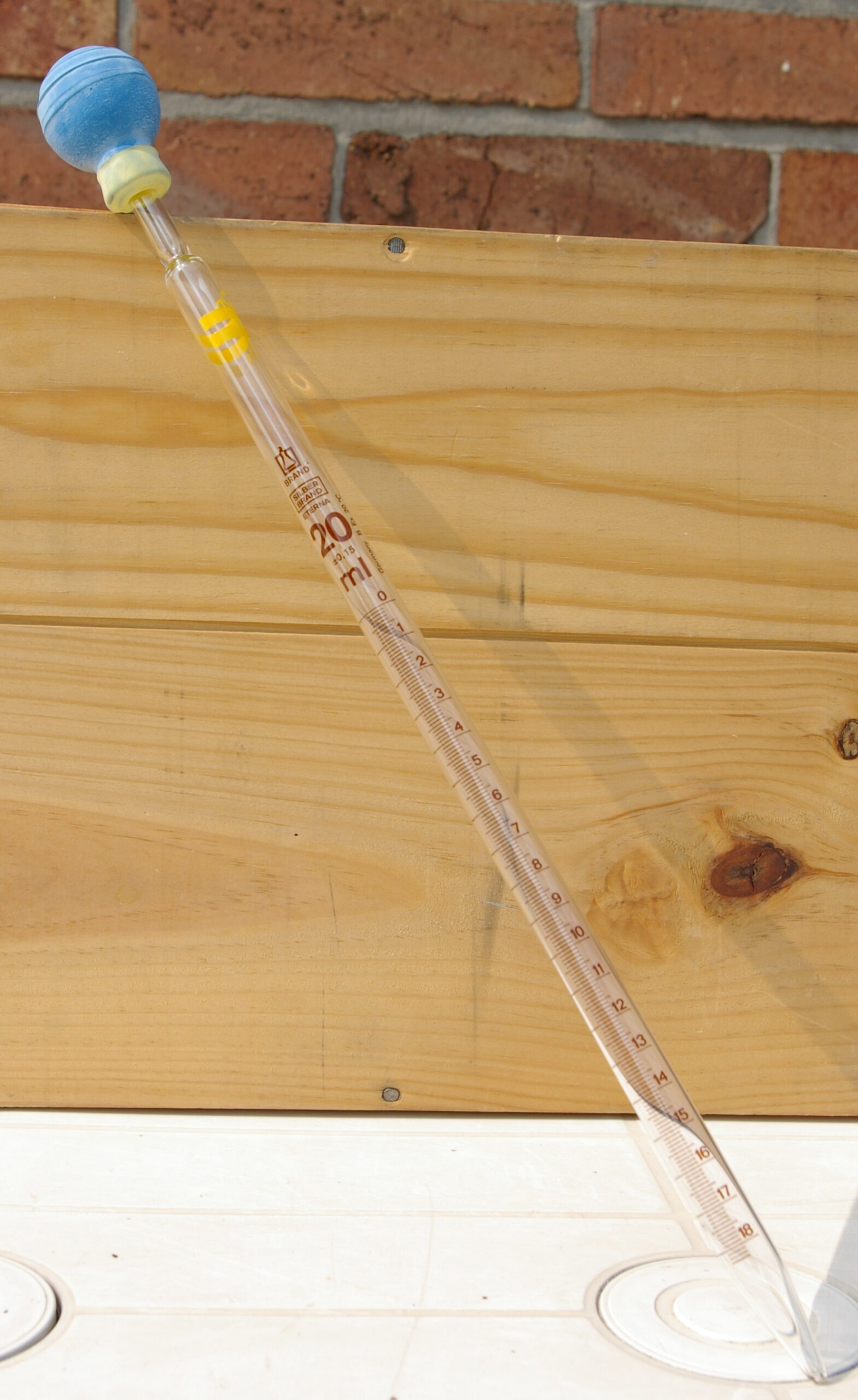 Pipette graduée - Maison Demez